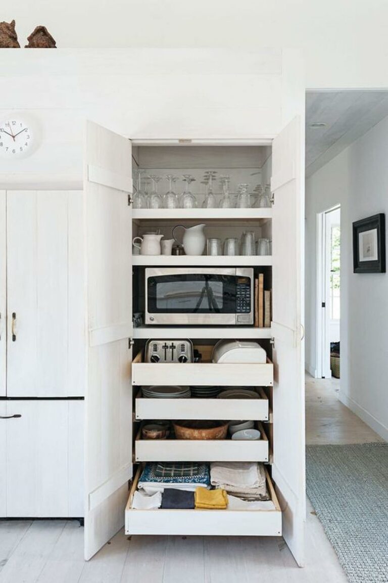 31 Clever Ideas To Hide Kitchen Appliances