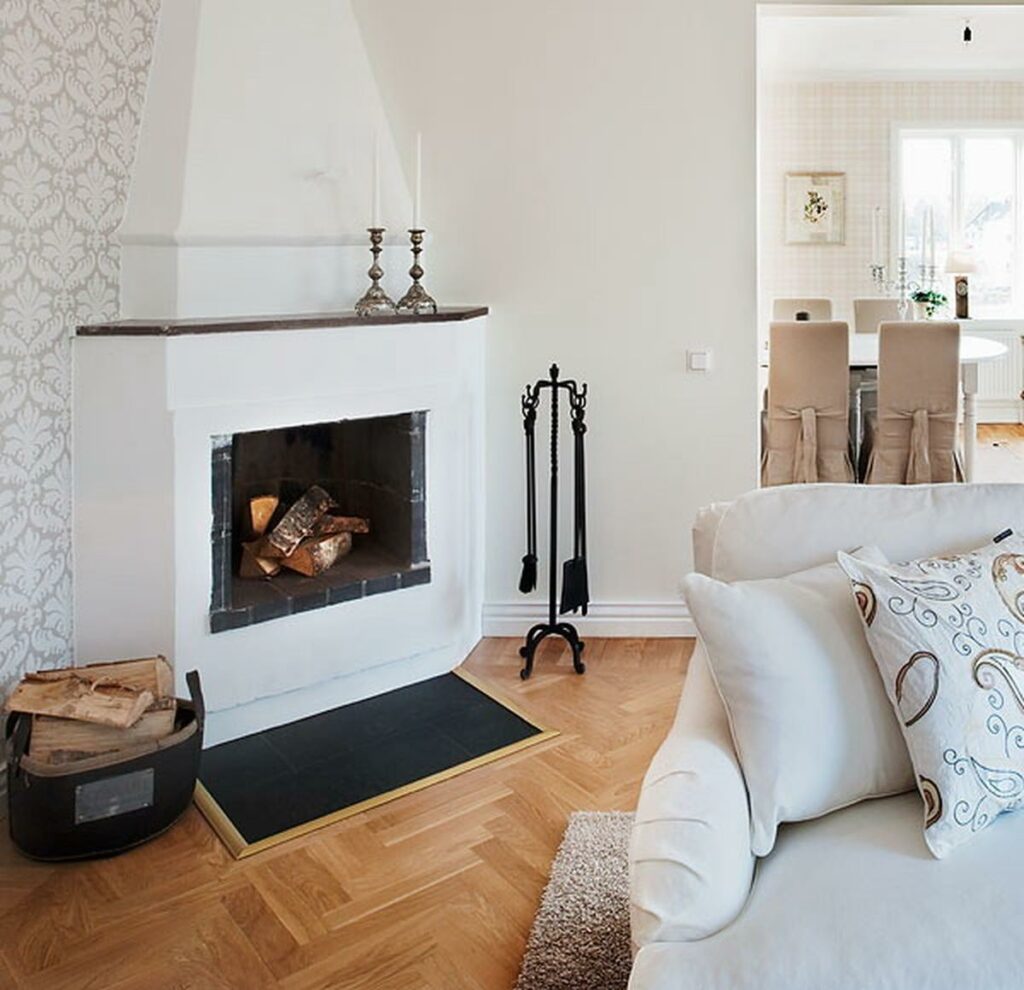 35 Scandinavian Fireplace Designs for Ultimate Comfort