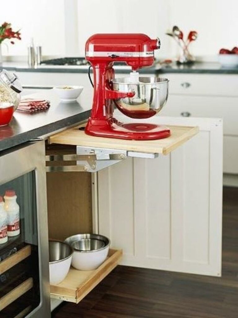 20 Elegant Home Mixer Stations for Effortless Cooking