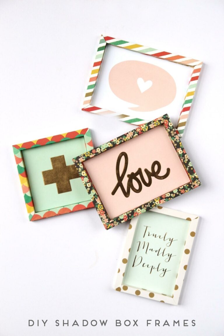 11 Simple Paper Photo Frame DIY Ideas for Your Home