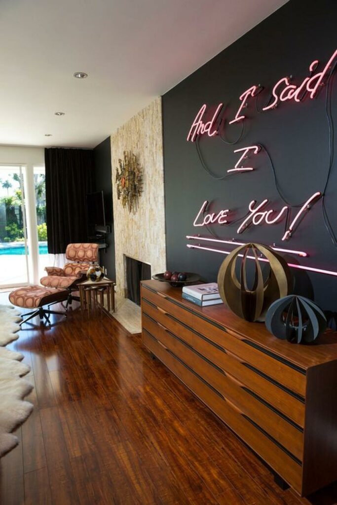 25 Brilliant Ideas To Use Neon Lights For Home Decor