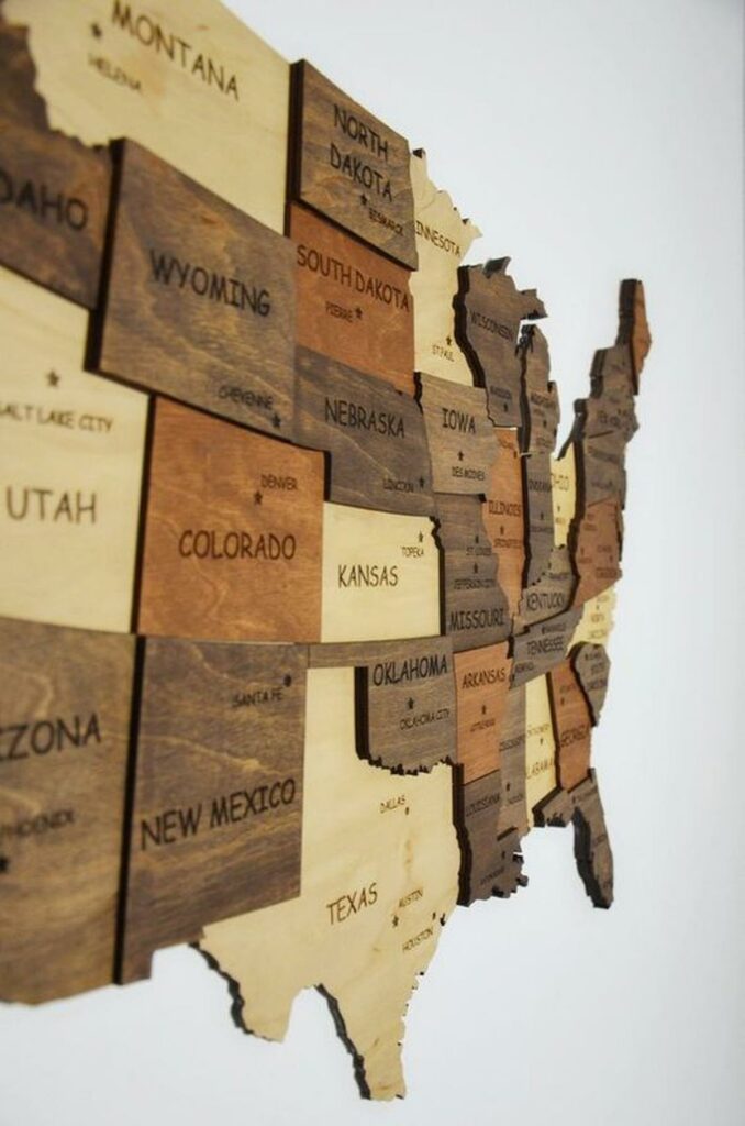 25 Creative Ways To Transform Maps Into Home Decor