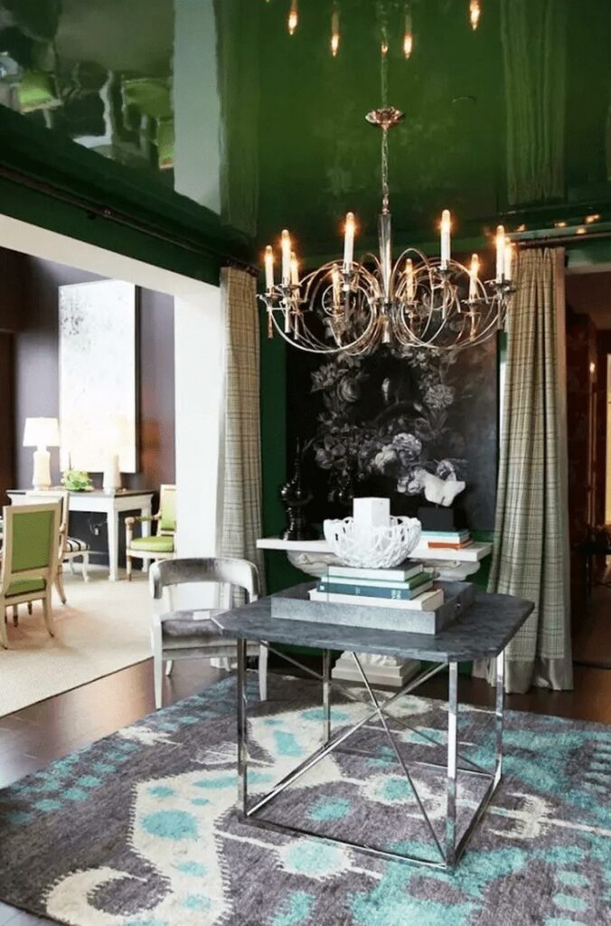55 Vibrant And Magnificent Painted Ceiling Ideas