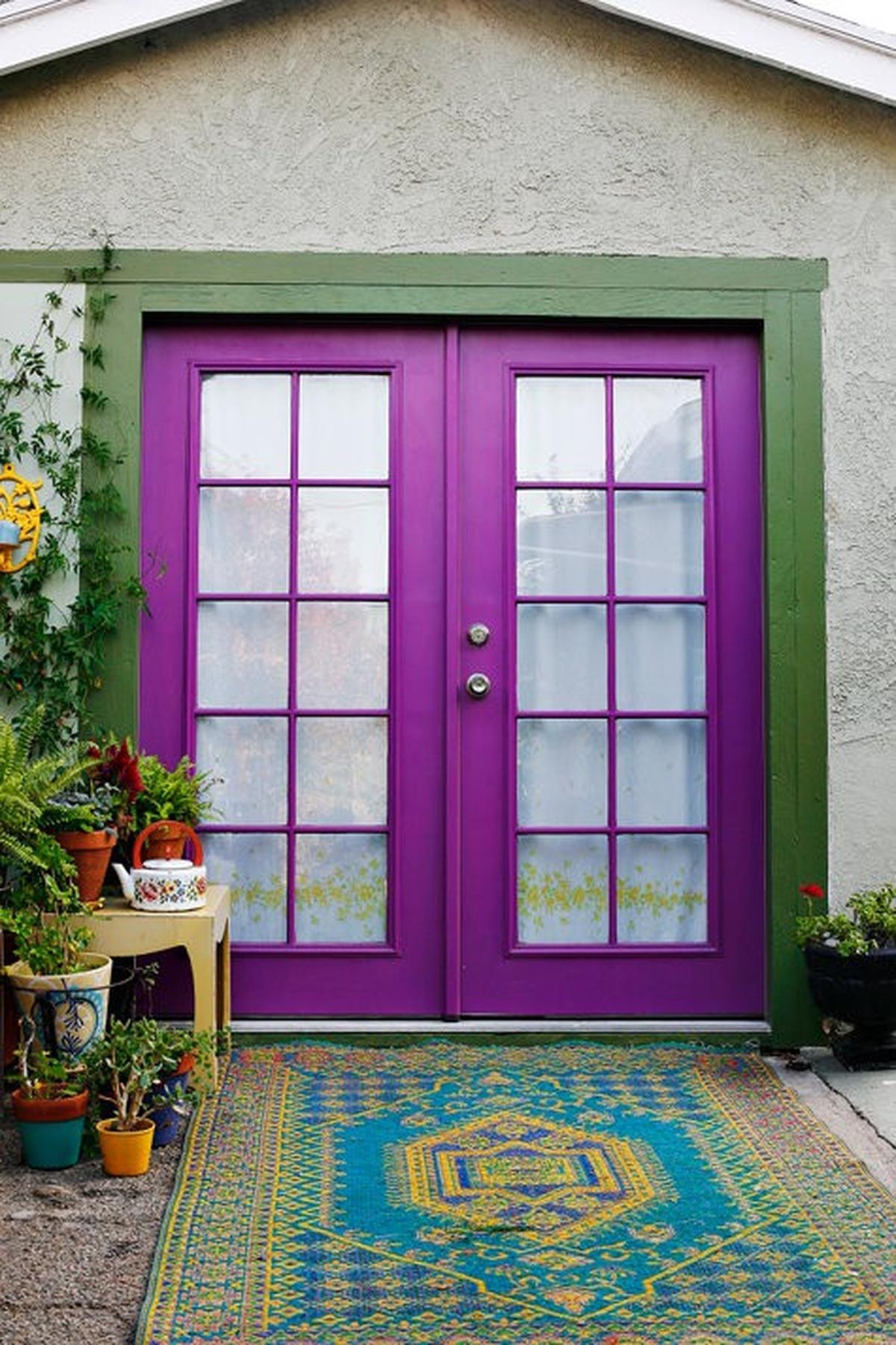 12 Inspiring Purple Front Door Ideas for Your Home
