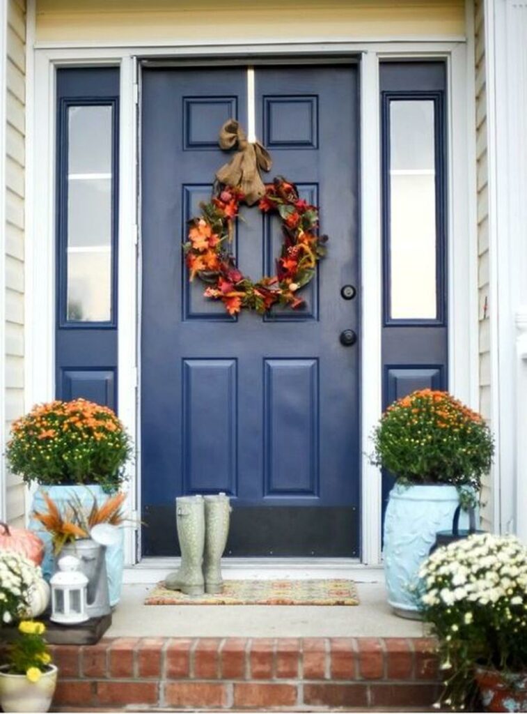 27 Stunning Front Door Designs with Sidelights to Love