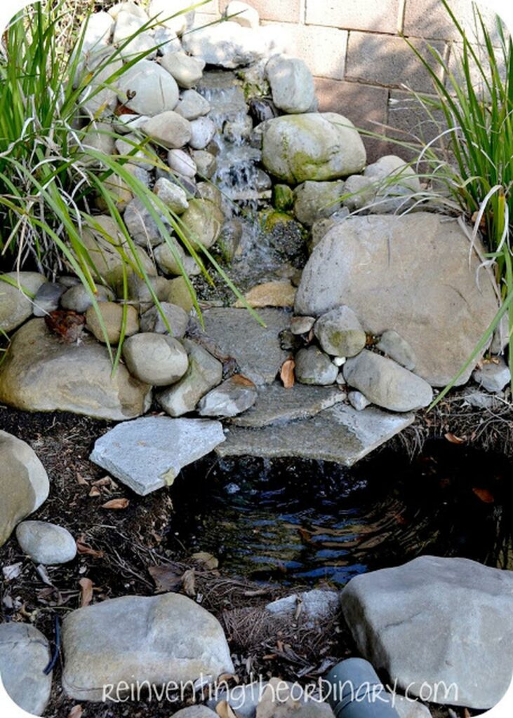 9 Refreshing Backyard Waterfall DIY Ideas for Beginners