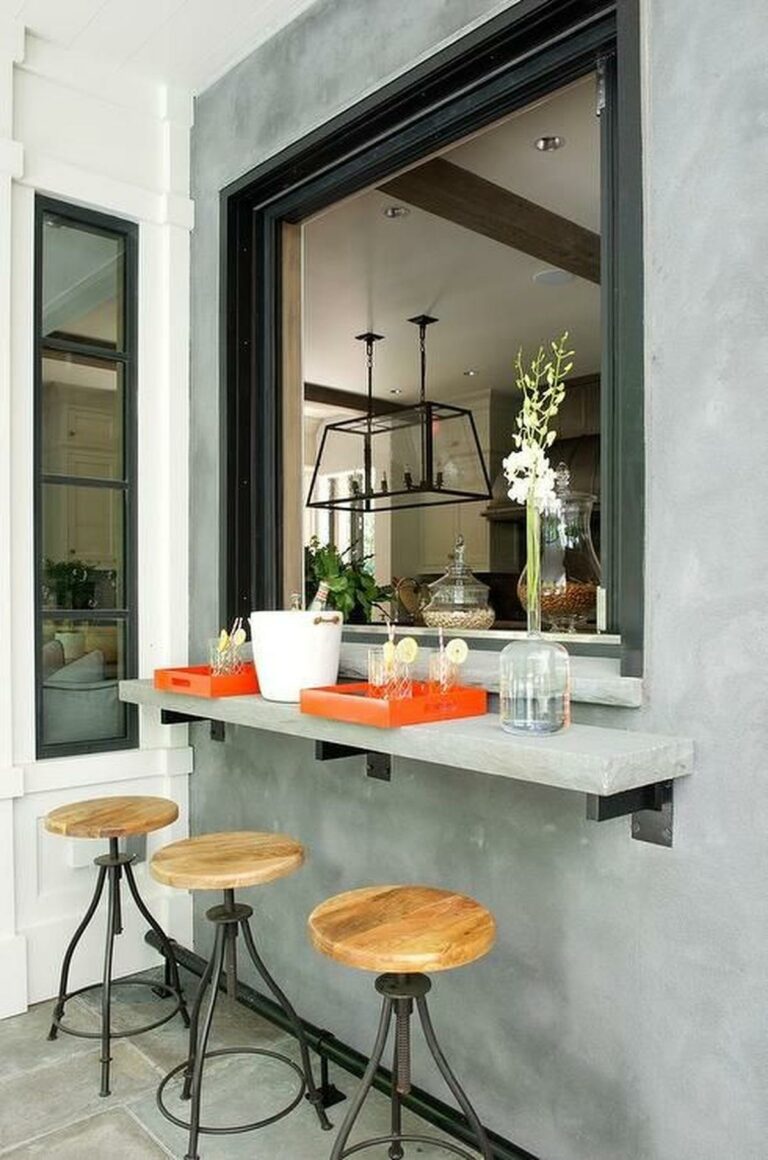 15 Clever Pass-Through Kitchen Window Ideas for Your Home