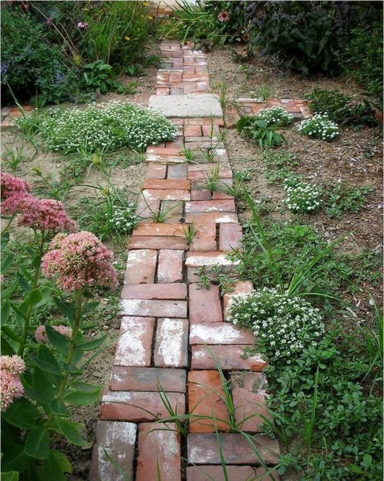 41 Brick Path Design Ideas with Advantages and Drawbacks