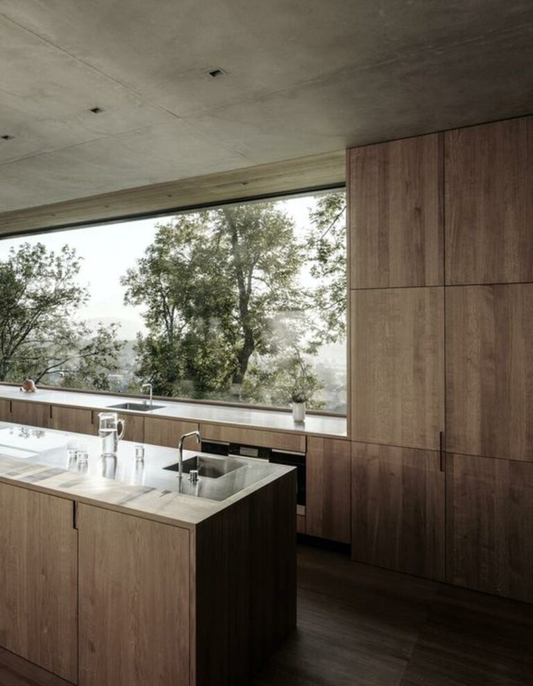 56 Breathtaking Kitchen Designs With A View