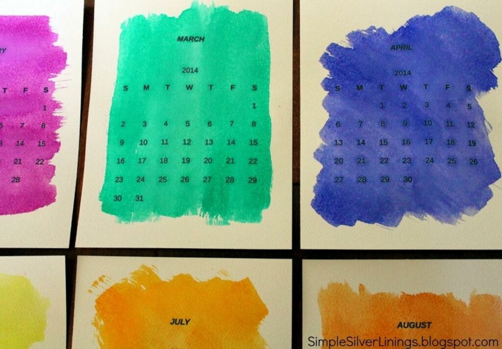 15 Easy Watercolor Home Decor DIY Projects Anyone Can Try