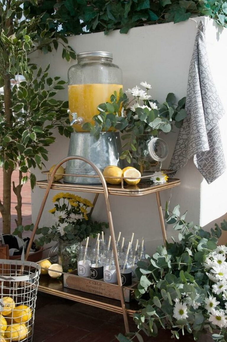 25 Refreshing Drink Station Ideas for Outdoor Parties