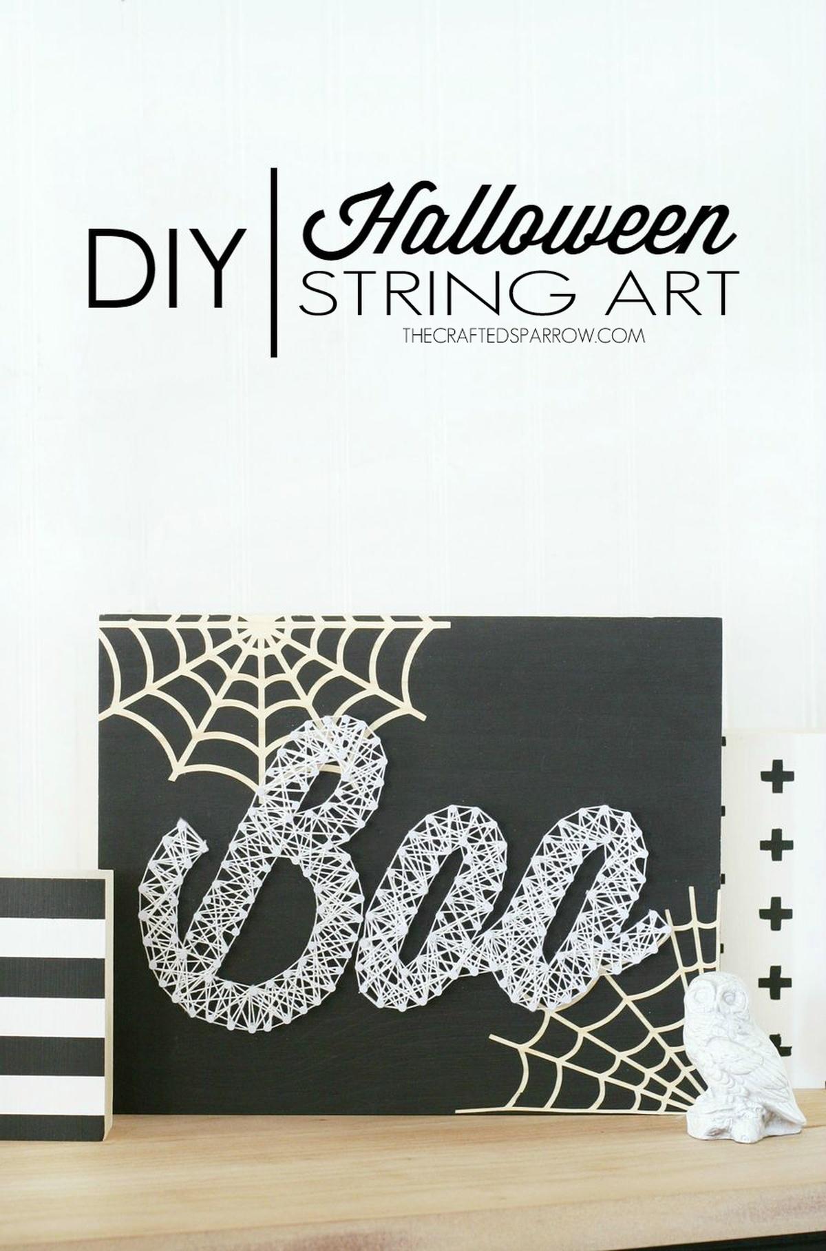 10 Spooky Halloween String Art Ideas to Try This Season