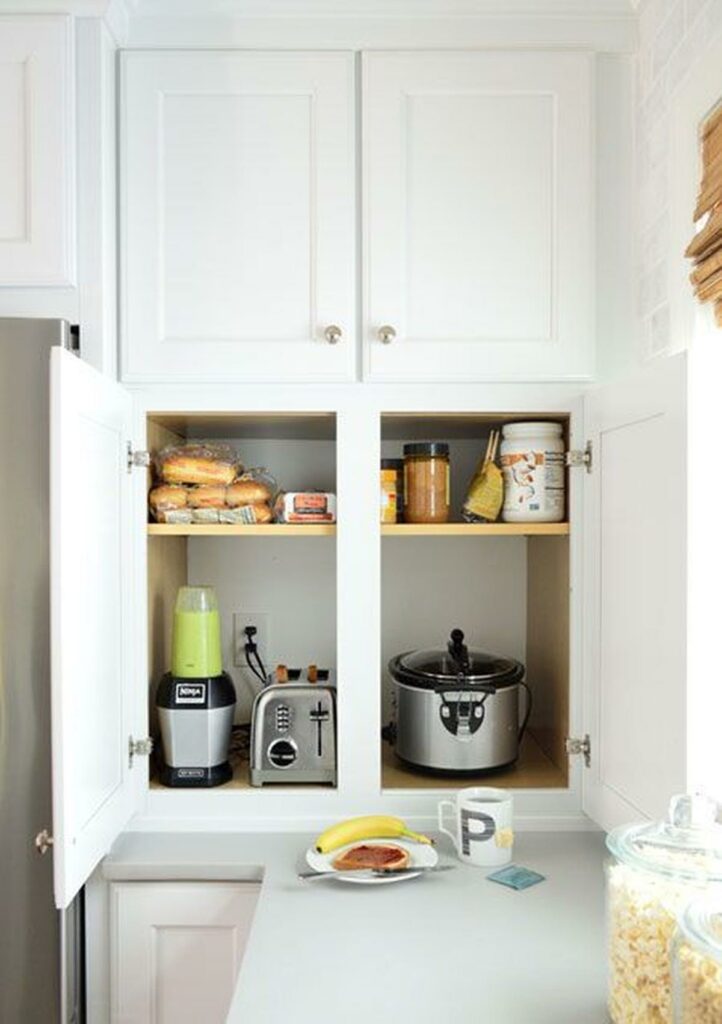 31 Clever Ideas To Hide Kitchen Appliances