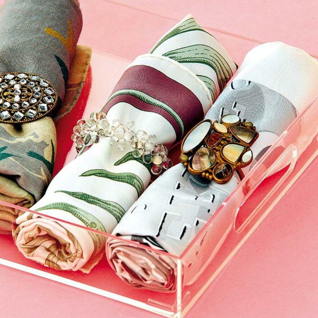 59 Genius Scarf Storage Solutions to Keep Your Accessories Tidy