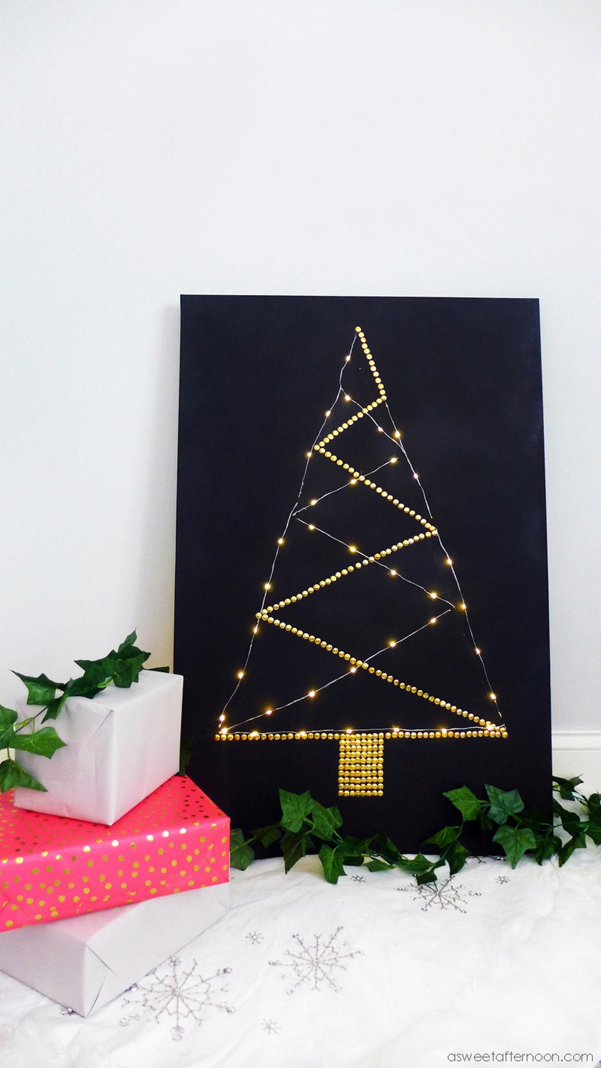 13 Easy DIY Christmas Light Crafts for Festive Decor