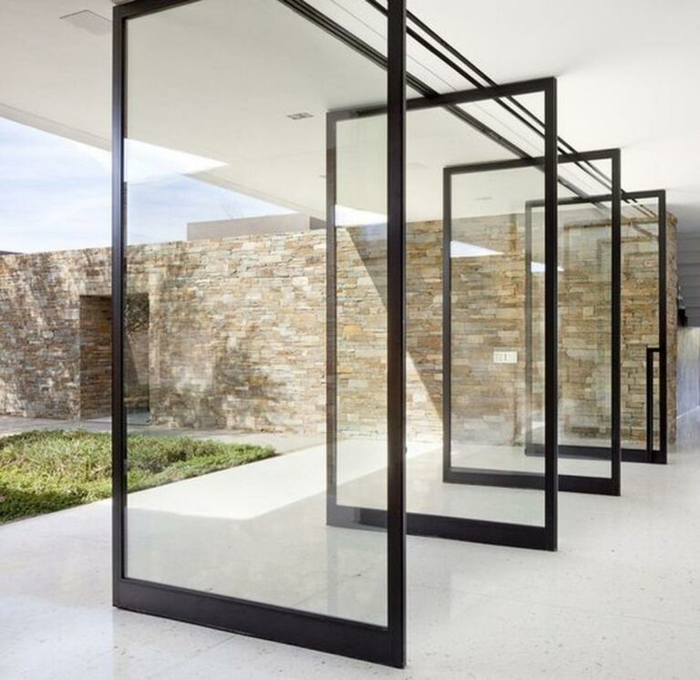 15 Bold Modern Pivot Door Ideas for a Fresh Home Upgrade
