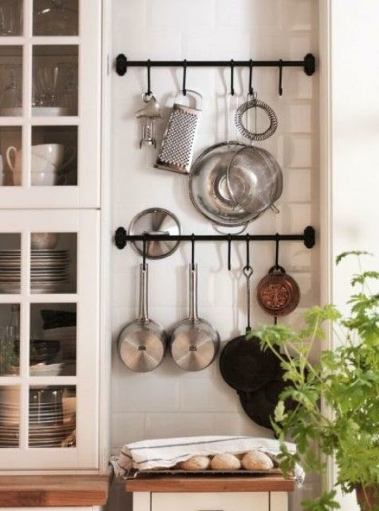 27 Genius Kitchen Wall Storage Ideas for Tidy Spaces