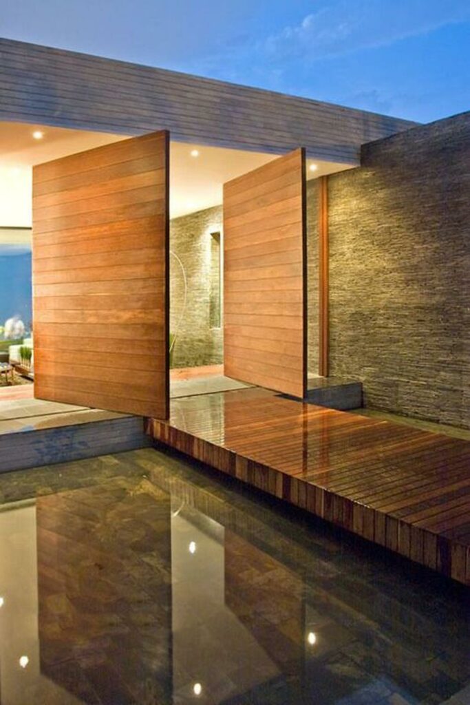 15 Bold Modern Pivot Door Ideas for a Fresh Home Upgrade