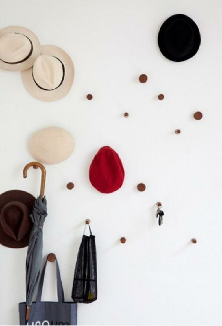 31 Elegant Ways To Display Your Hats