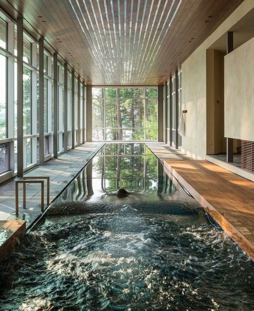 55 Luxurious Indoor Pools For Year-Round Swimming Pleasure