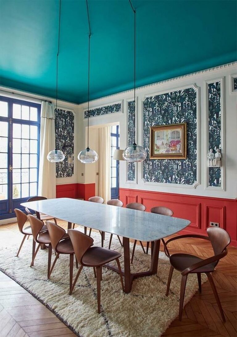 55 Vibrant And Magnificent Painted Ceiling Ideas
