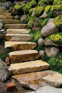 42 Beautiful Stone Garden Step Ideas