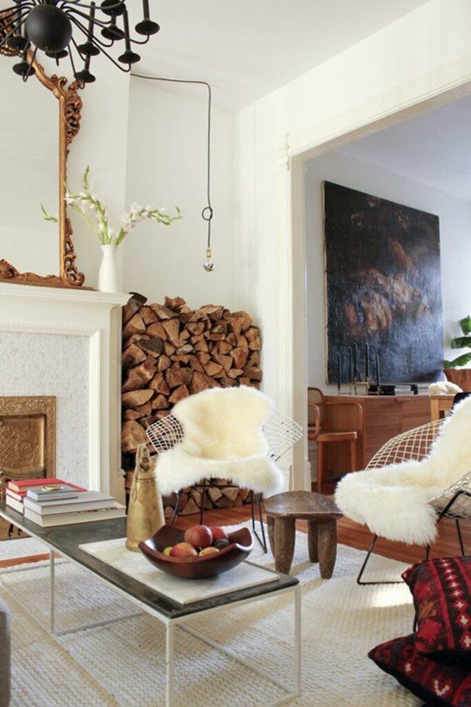 24 Indoor Firewood Storage Ideas for Stylish Stacking