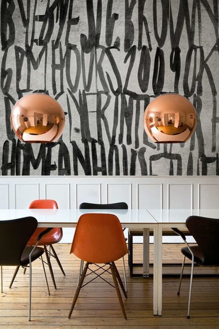 41 Bold Graffiti Statement Interior Wall Ideas