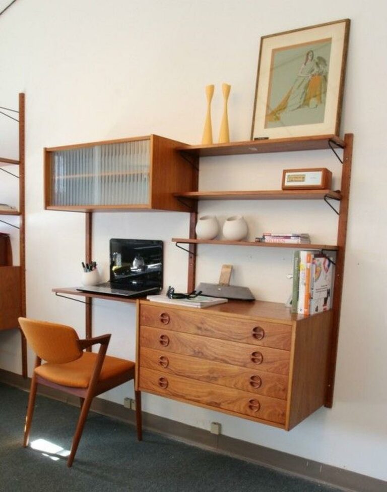 48 Elegant Modern Wall Units For Practical Storage