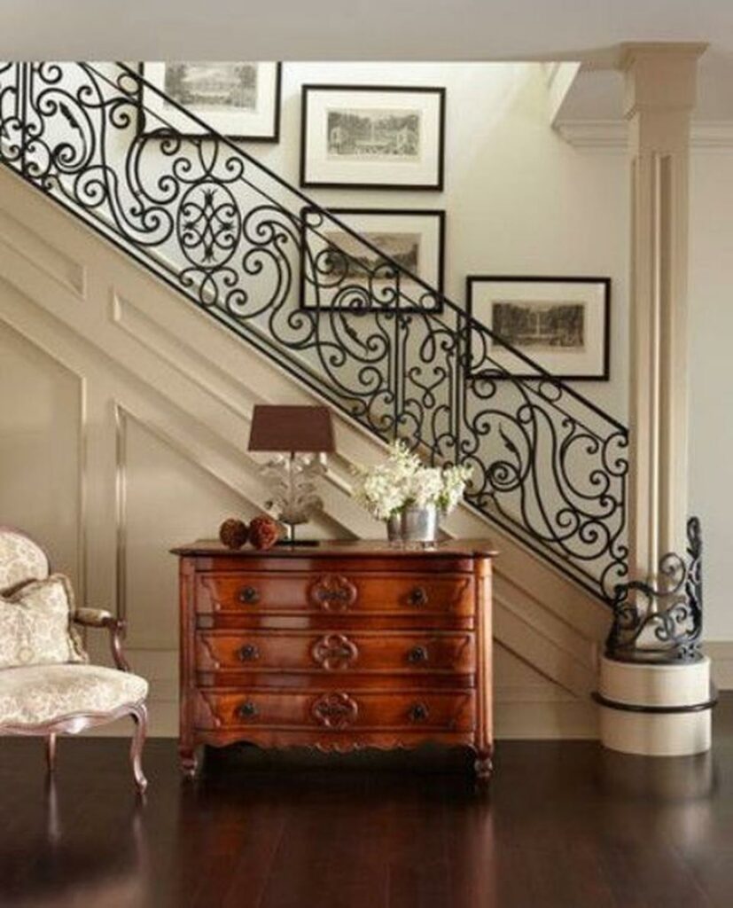 33 Elegant Wrought Iron Railing Designs For Indoor and Outdoor