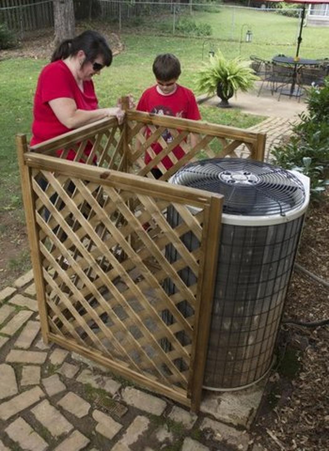 11 Clever DIY AC Unit Cover Ideas for Stylish Homes