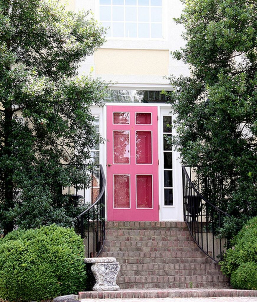 15 Trendy Pink Front Door Ideas That Turn Heads