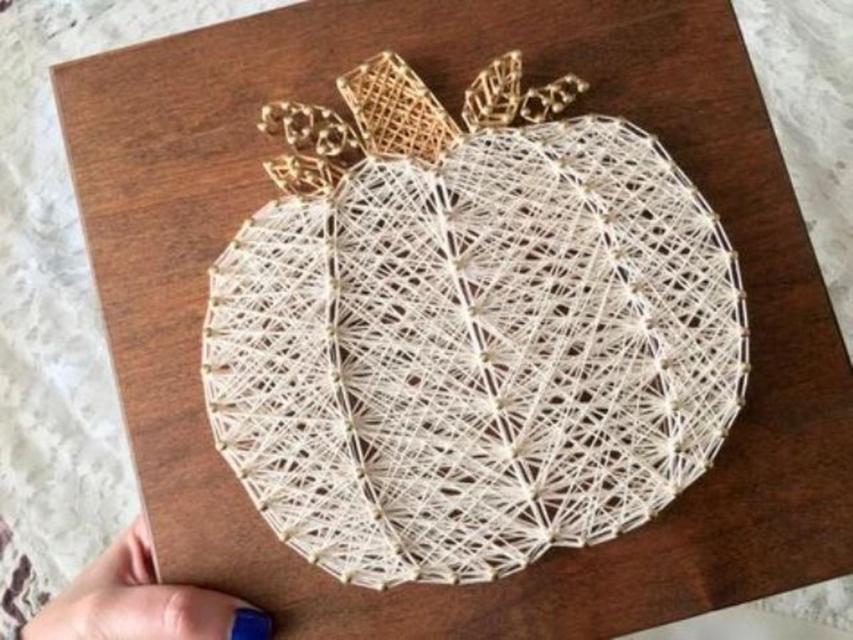 15 Charming Thanksgiving String Art Ideas to Craft