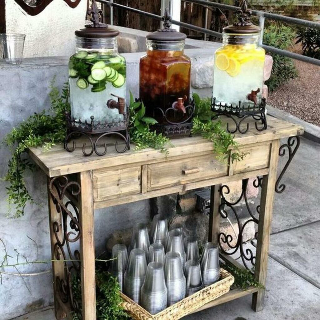 25 Refreshing Drink Station Ideas for Outdoor Parties