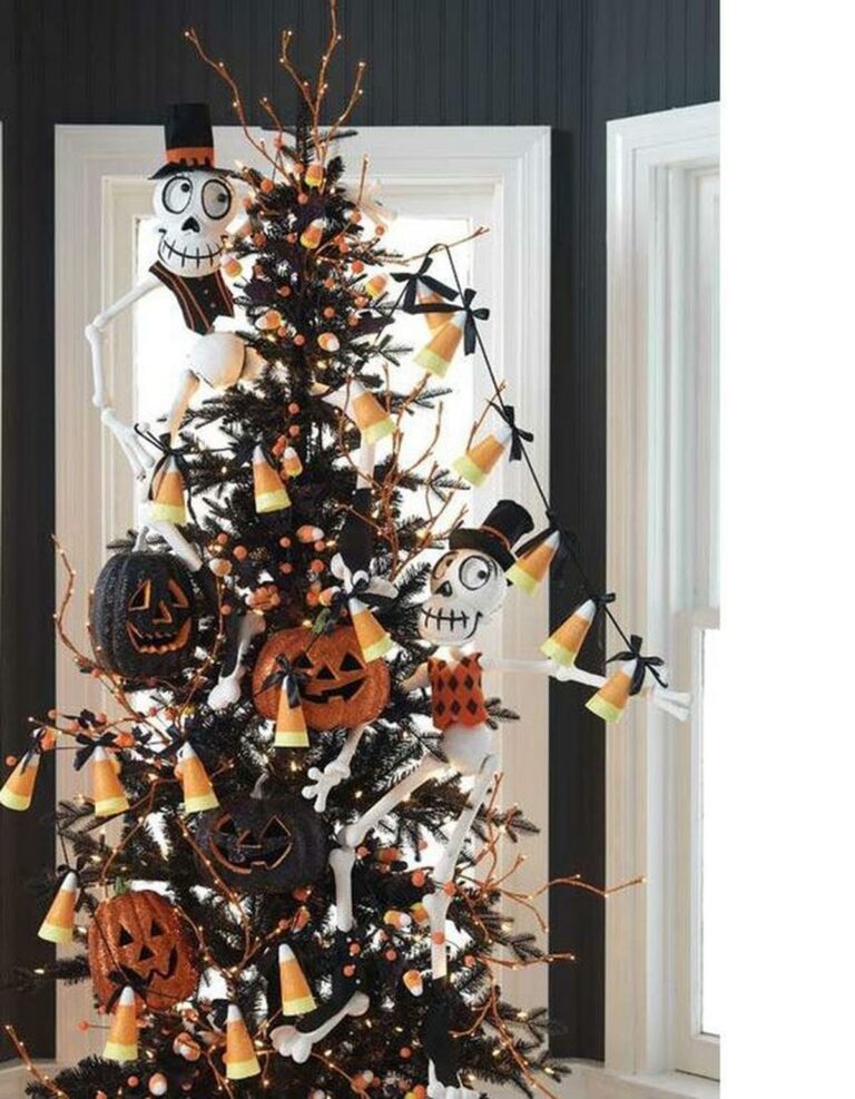 52 Halloween Tree Decorating Ideas to Try