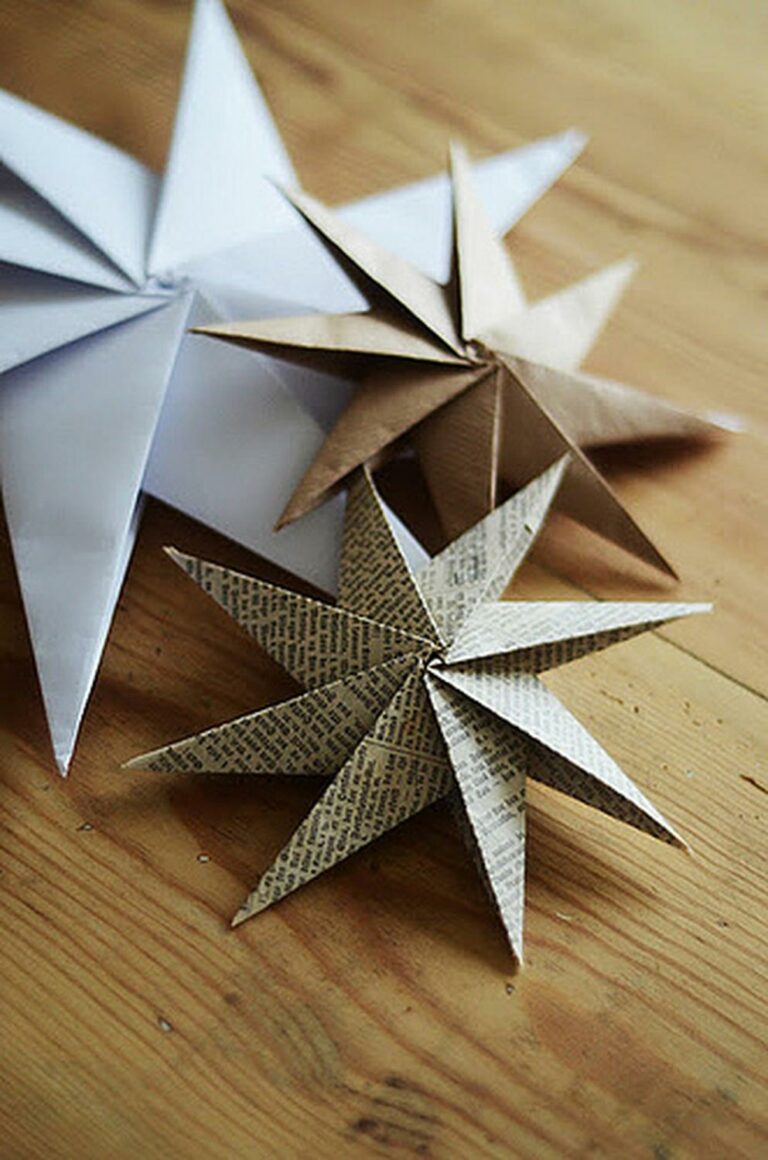 18 Easy DIY Star Ornaments for Festive Christmas Magic