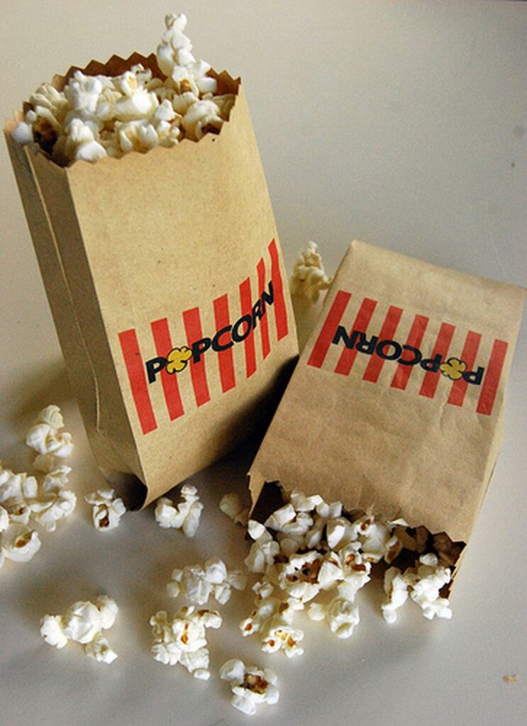 5 Charming Printable Popcorn Bag Templates for Easy Fun