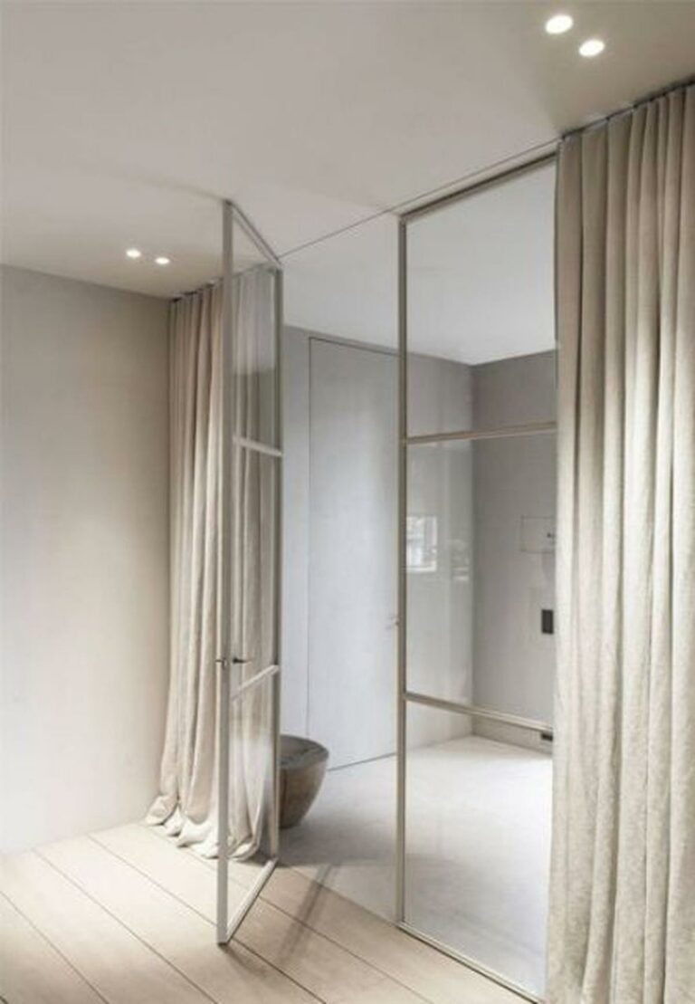 27 Stunning Modern Interior Glass Door Designs