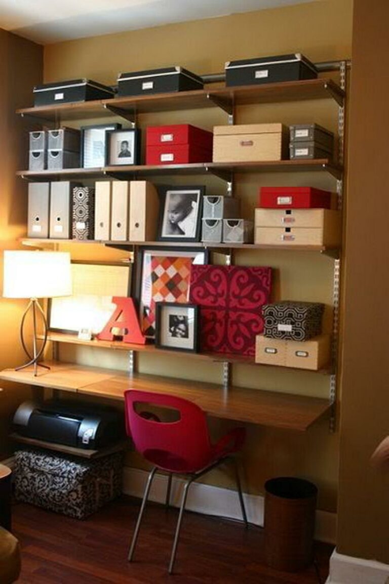 51 Dynamic Home Office Storage Ideas for Smart Organization