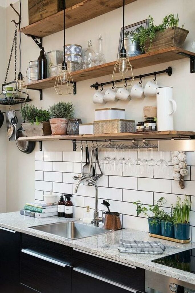27 Genius Kitchen Wall Storage Ideas for Tidy Spaces