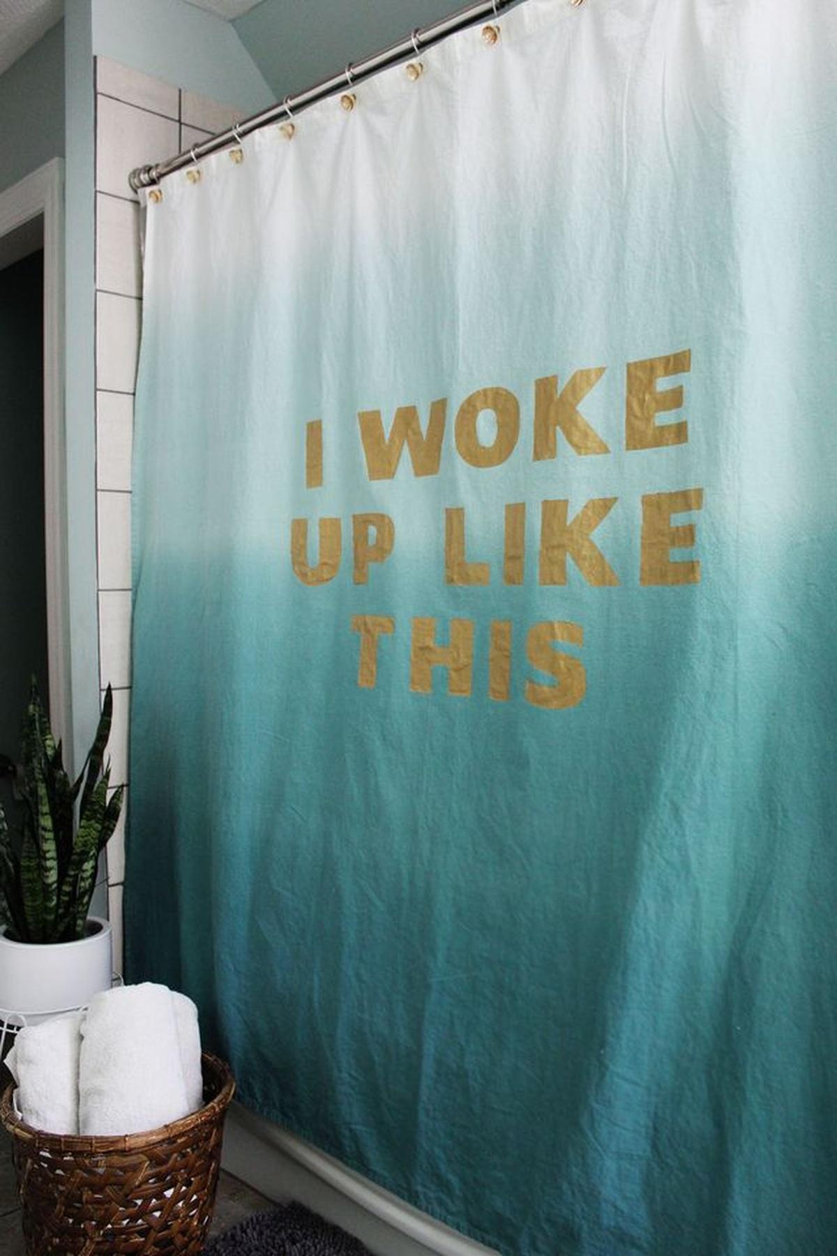 16 Stunning DIY Shower Curtain Ideas for Fresh Bathrooms