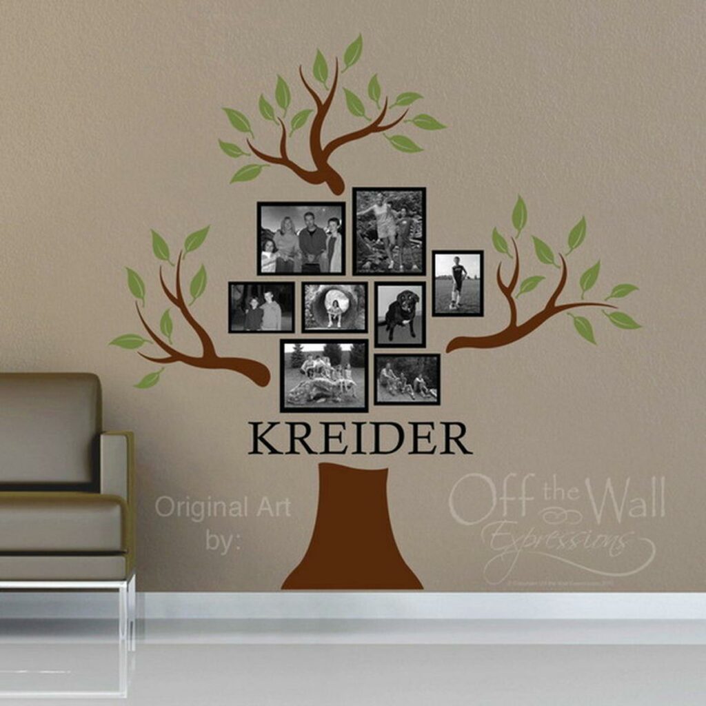 25 Family Tree Wall Art Ideas for Personal Touches