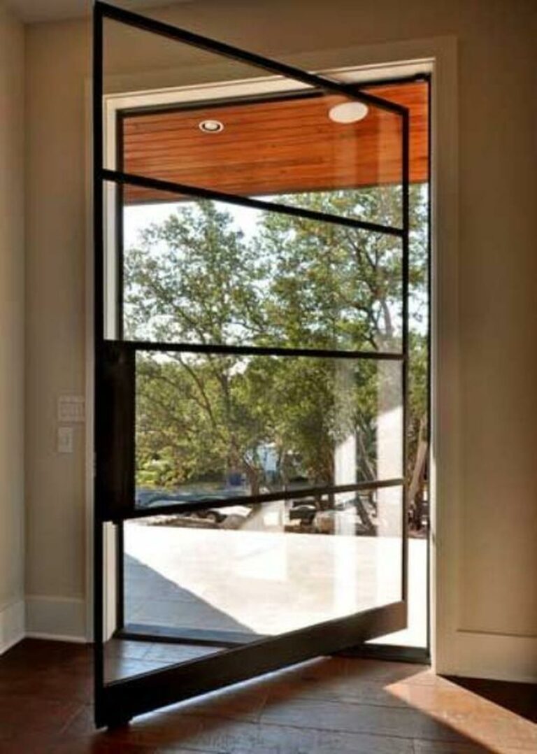 23 Gorgeous Metal Front Door Ideas for Modern Homes