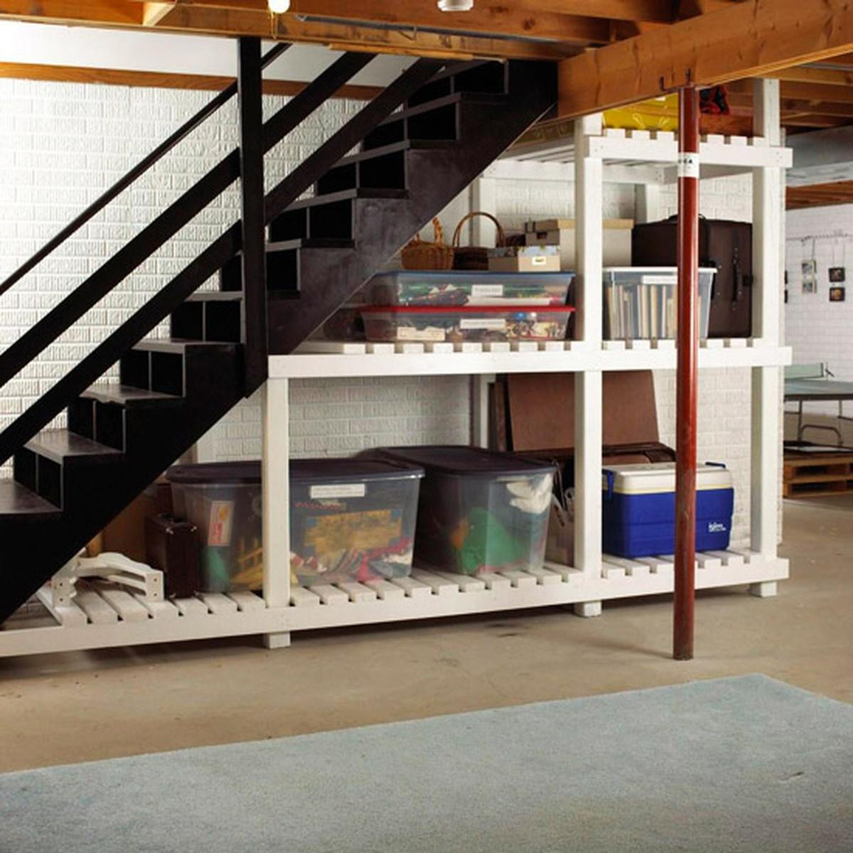 5 Clever Basement Under Stair Storage Ideas to Maximize Space