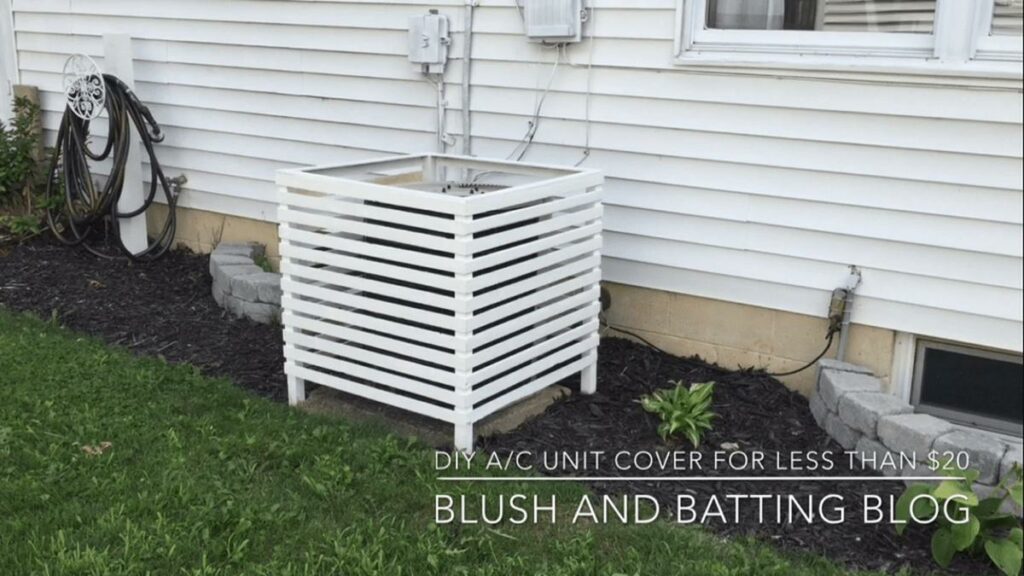 11 Clever DIY AC Unit Cover Ideas for Stylish Homes