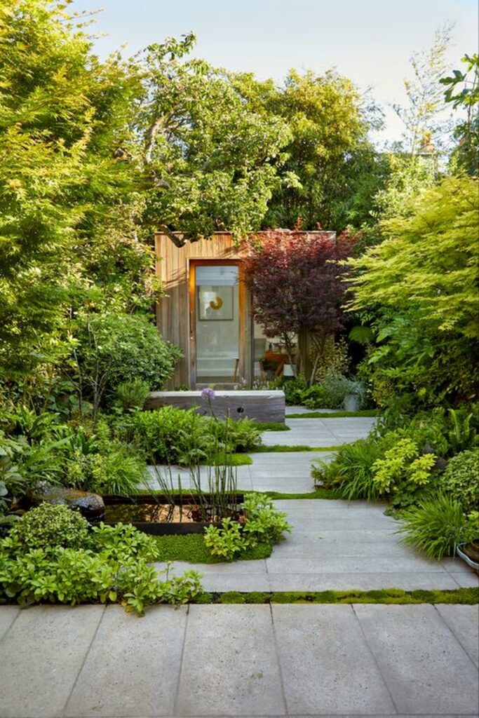 48 Elegant Long Narrow Garden Design Ideas