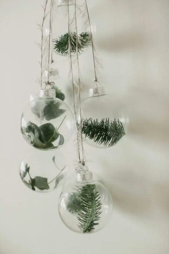 79 Beautiful Glass Ornament Decorating Ideas for Christmas