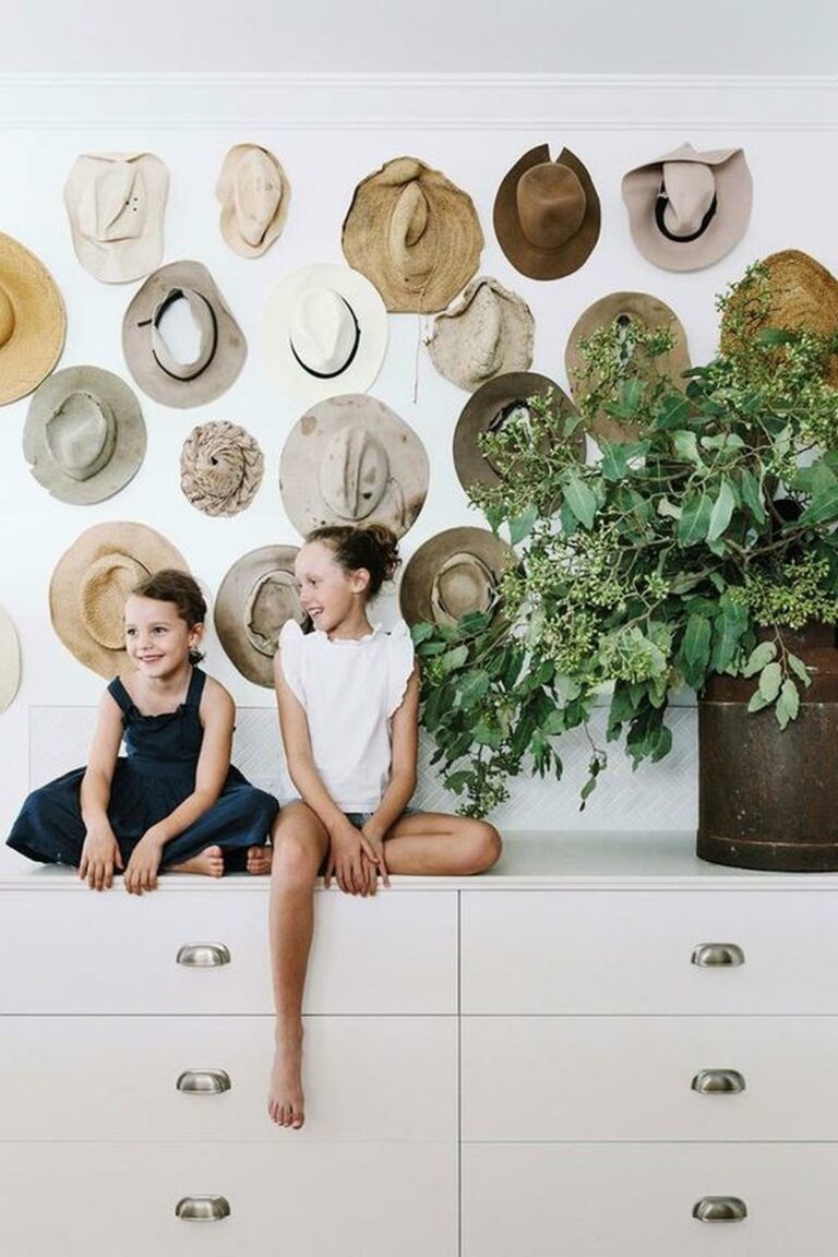 31 Elegant Ways To Display Your Hats