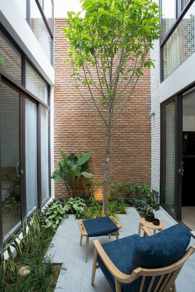 51 Breathtaking Indoor Courtyard Design Ideas