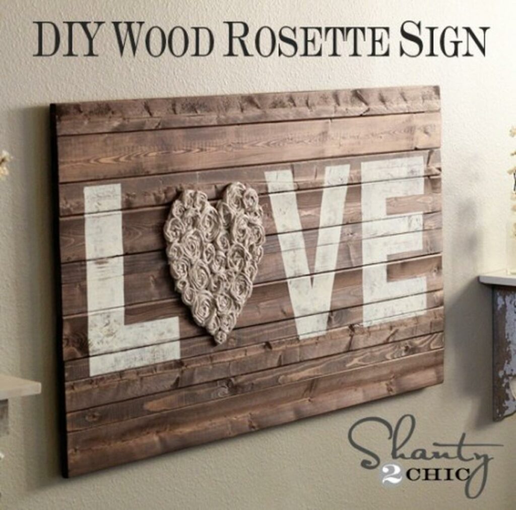 8 Cute DIY Valentine's Signs to Brighten Your Home